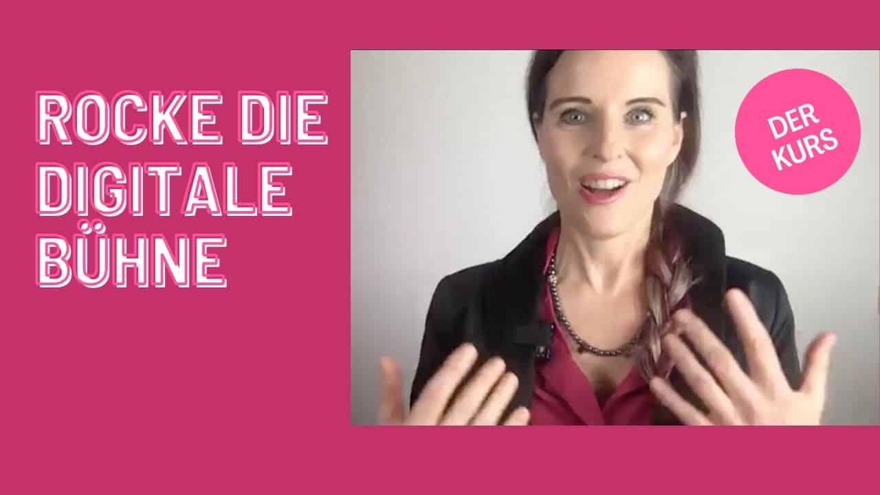 Rocke die digitale Bühne mit deiner Stimme – Stimmtraining - Danja Bauer